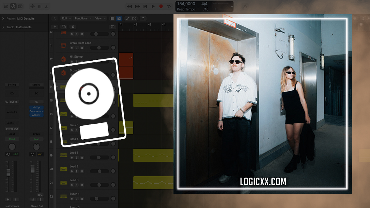 Ely Oaks - Borderline Logic Pro Remake (Techno) – logicxx