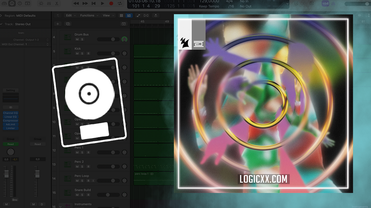 Layton Giordani x Tiga x Audion - Let's Go Dancing Logic Pro Remake (T – logicxx