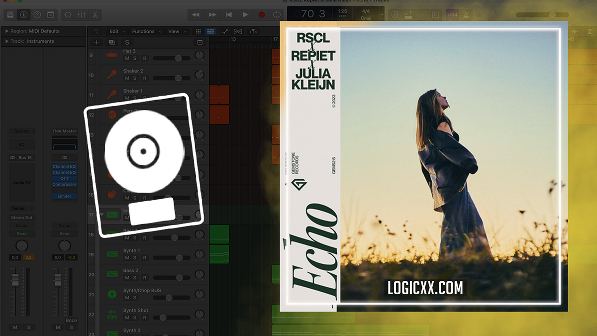 RSCL, Repiet & Julia Kleijn - Echo Logic Pro Remake (Stutter House) – logicxx