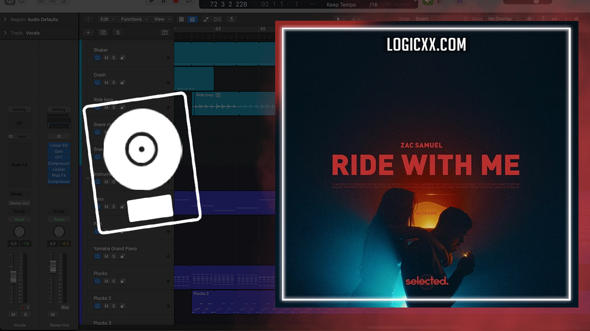 Zac Samuel - Ride With Me Logic Pro Remake (Deep House) – logicxx