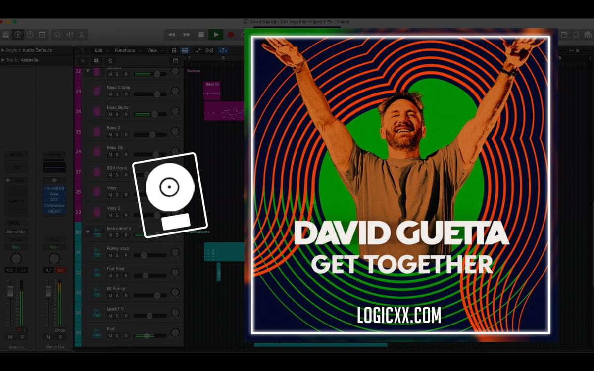 David Guetta - Get Together Logic Pro Remake (Dance) – logicxx
