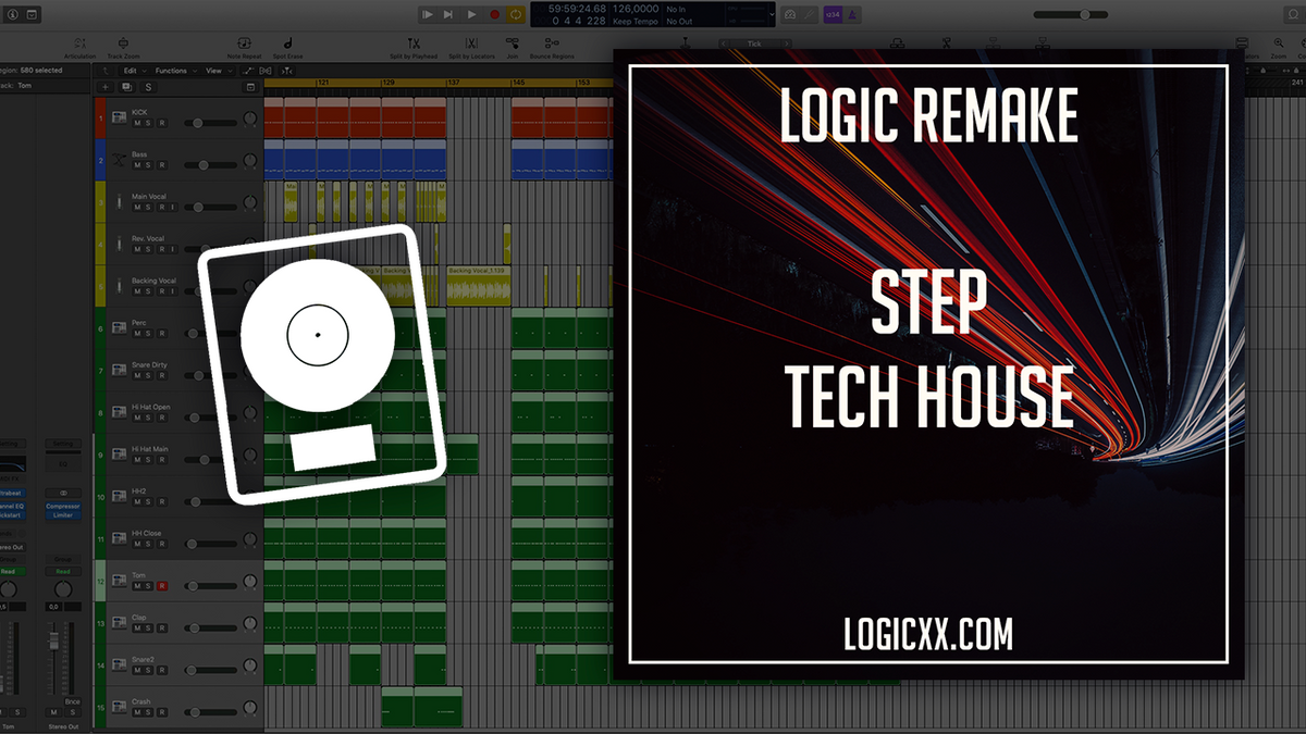 Tech House Logic Template - Step (Clonee, Unkwnown7, Fisher Style) – logicxx