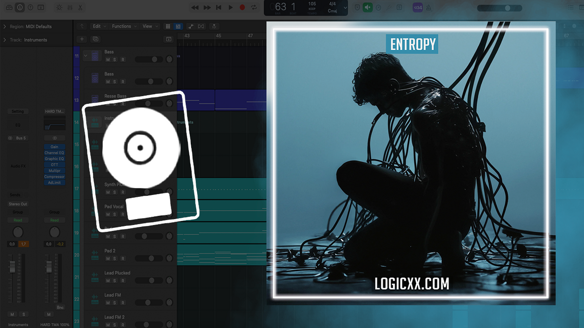 Anyma Rezz Feat Fknsyd Entropy Logic Pro Remake Melodic House