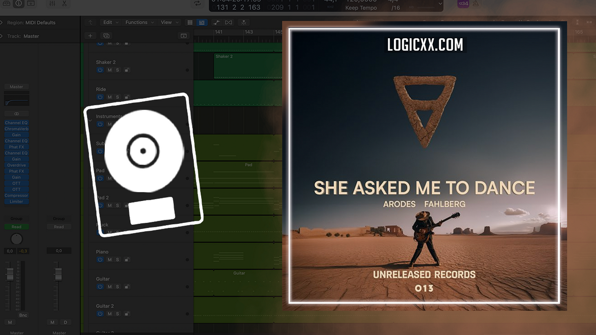 Arodes & Fahlberg - She Asked Me To Dance Logic Pro Remake (Afro House ...