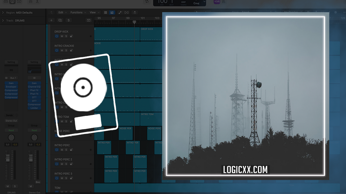 Bonobo - Expander Logic Pro Remake (Electronic) – logicxx