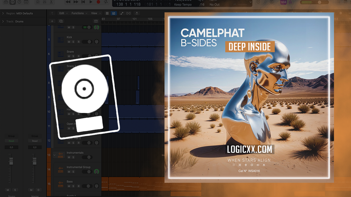 CAMELPHAT - Deep Inside Logic Pro Remake (Melodic House) – logicxx