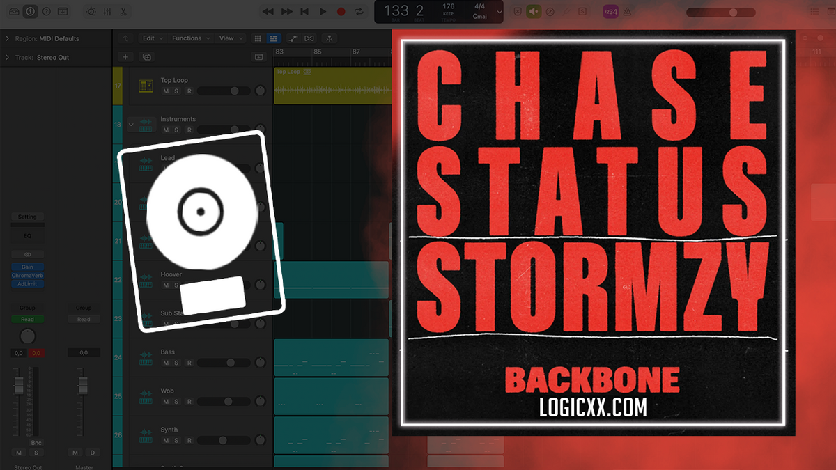 Chase & Status, Stormzy - BACKBONE Logic Pro Remake (Drum & Bass) – logicxx