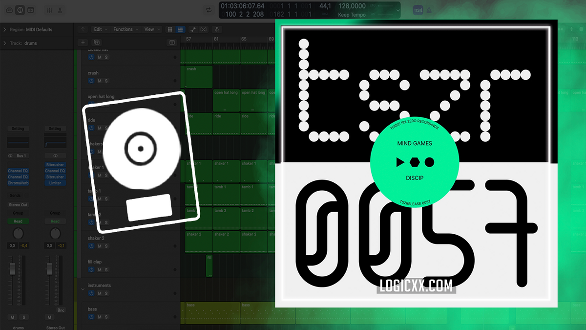 Discip - Mind Games Logic Pro Remake (Minimal / Deep Tech) – logicxx