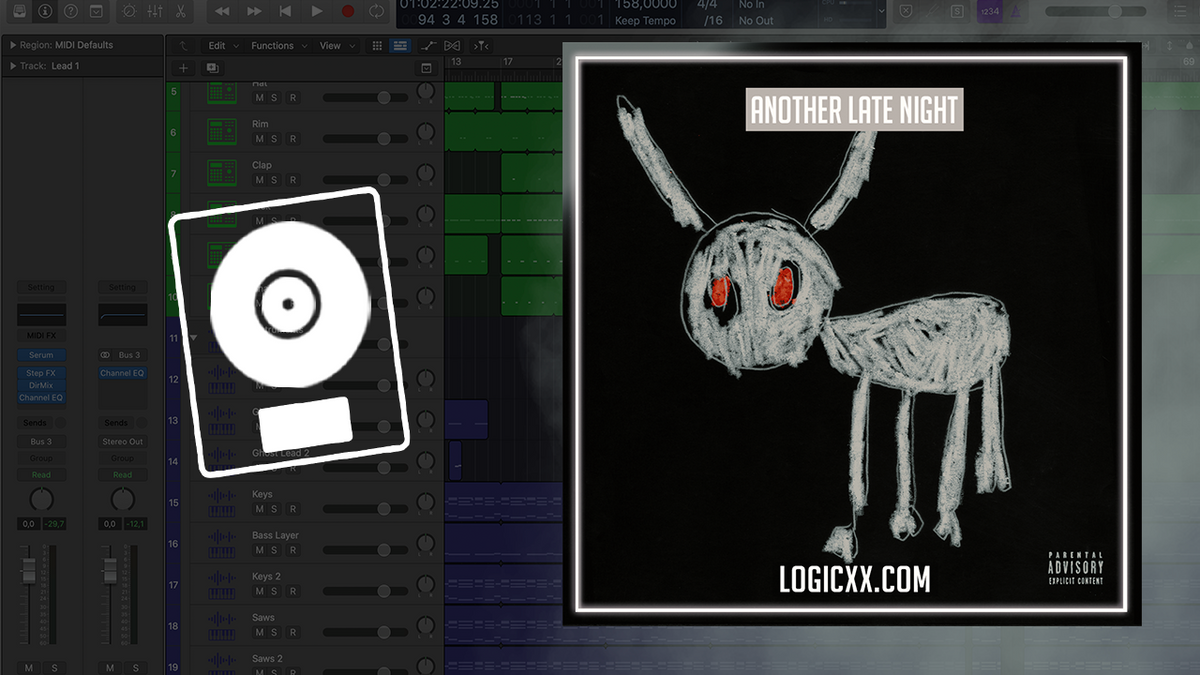 Drake - Another Late Night ft. Lil Yachty Logic Pro Remake (Hip-Hop ...