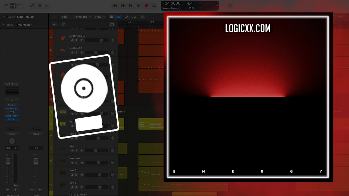 Duke Dumont - ENERGY Logic Pro Remake (Melodic Techno) – logicxx