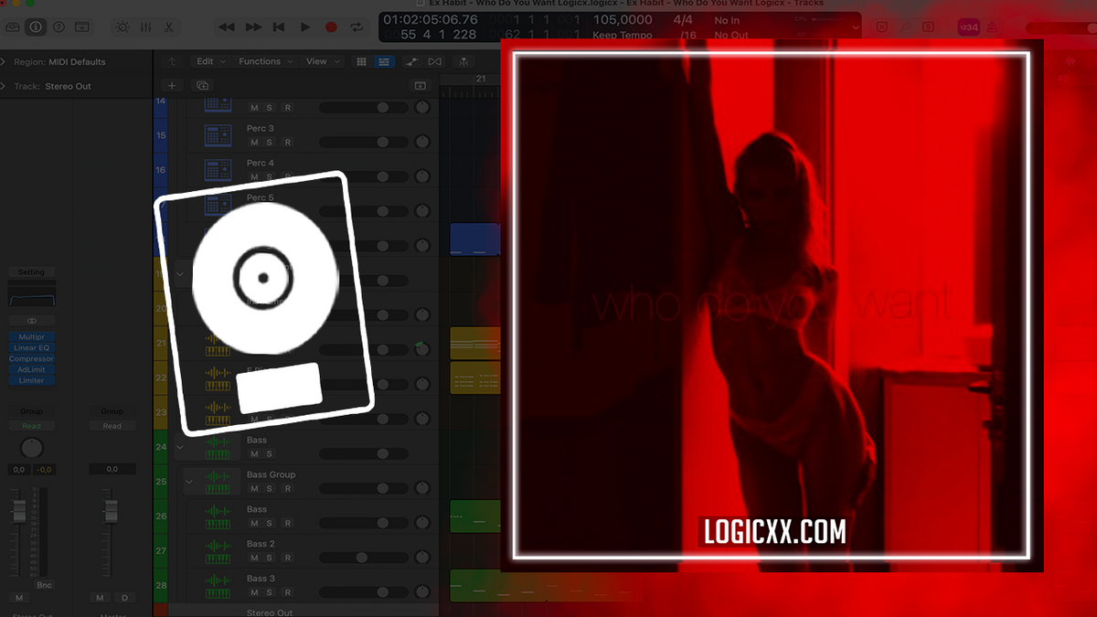 Ex Habit - Who Do You Want Logic Pro Remake (Pop) – logicxx
