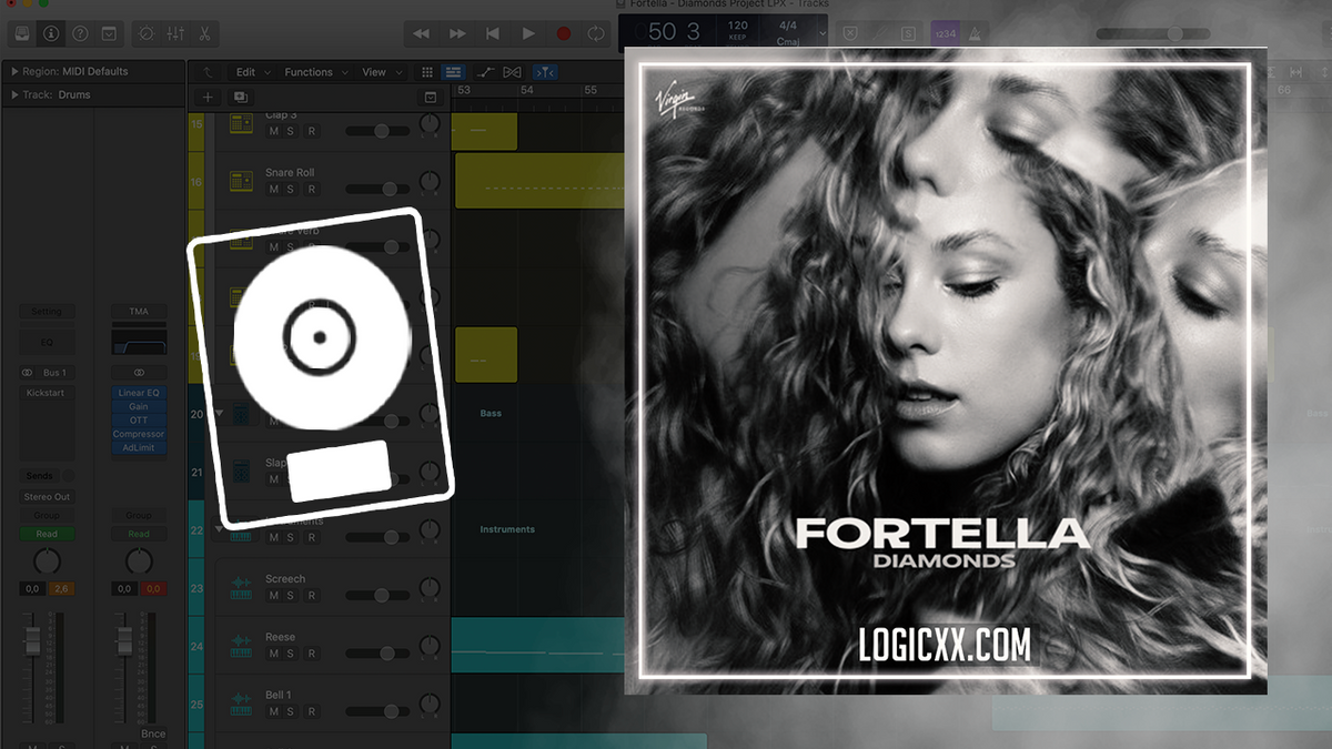 Fortella - Diamonds Logic Pro Remake (Dance) – logicxx