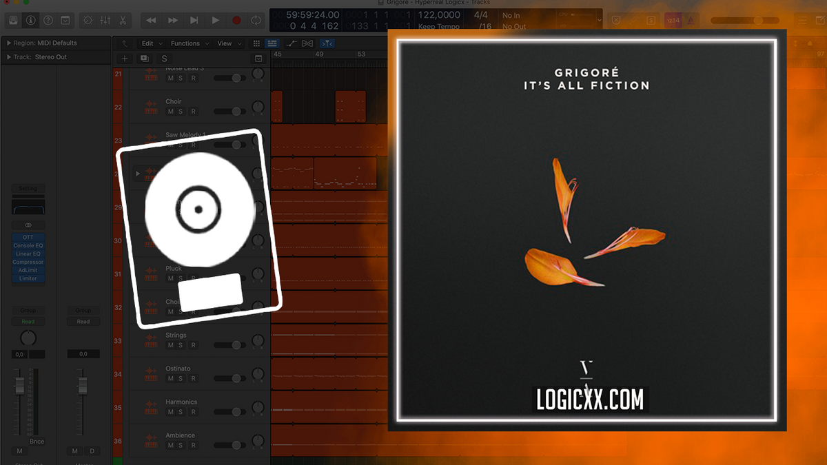 Grigoré - Hyperreal Logic Pro Remake (Techno) – logicxx