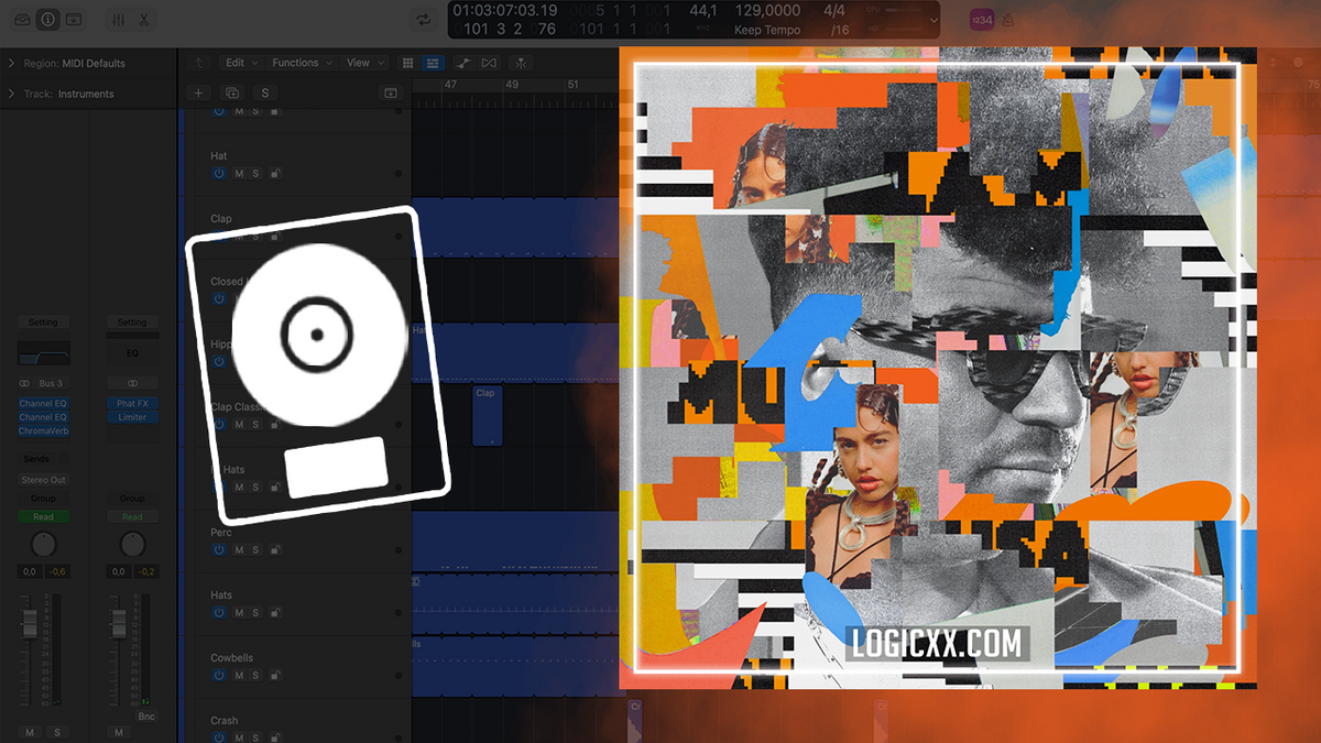 Jamie Jones & Miluhska - La Musa Logic Pro Remake (House) – logicxx