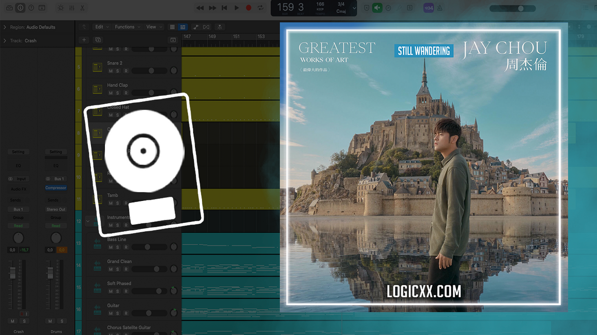 Jay Chou - Still Wandering Logic Pro Remake (Pop) – logicxx