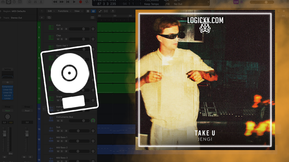Jengi - Take U Logic Pro Remake (House) – logicxx