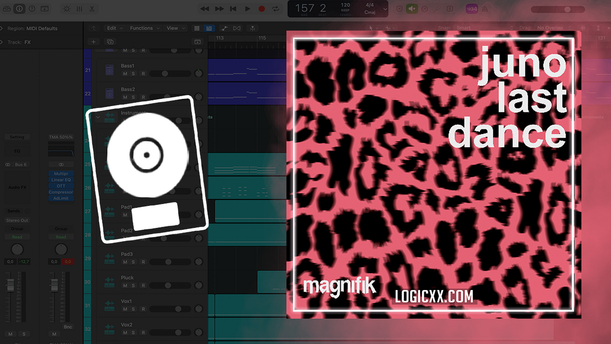 Juno - Last Dance Logic Pro Remake (Afro House) – logicxx