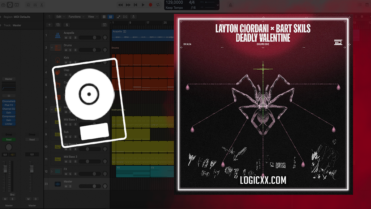 Layton Giordani feat. Bart Skils - Deadly Valentine Logic Pro Remake ...