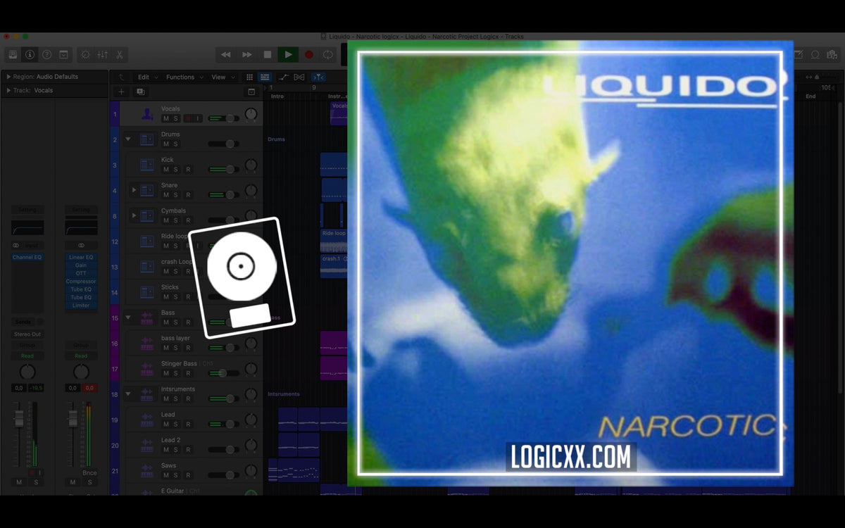 Liquido - Narcotic Logic Pro Remake (Pop) – logicxx