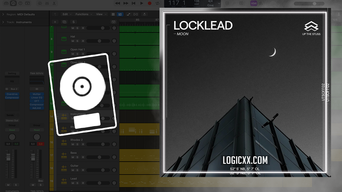 Locklead - Moon Logic Pro Remake (Deep House) – logicxx