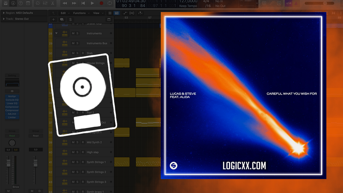 Lucas & Steve Alida - Careful What you wish for Logic Pro Remake (Danc ...