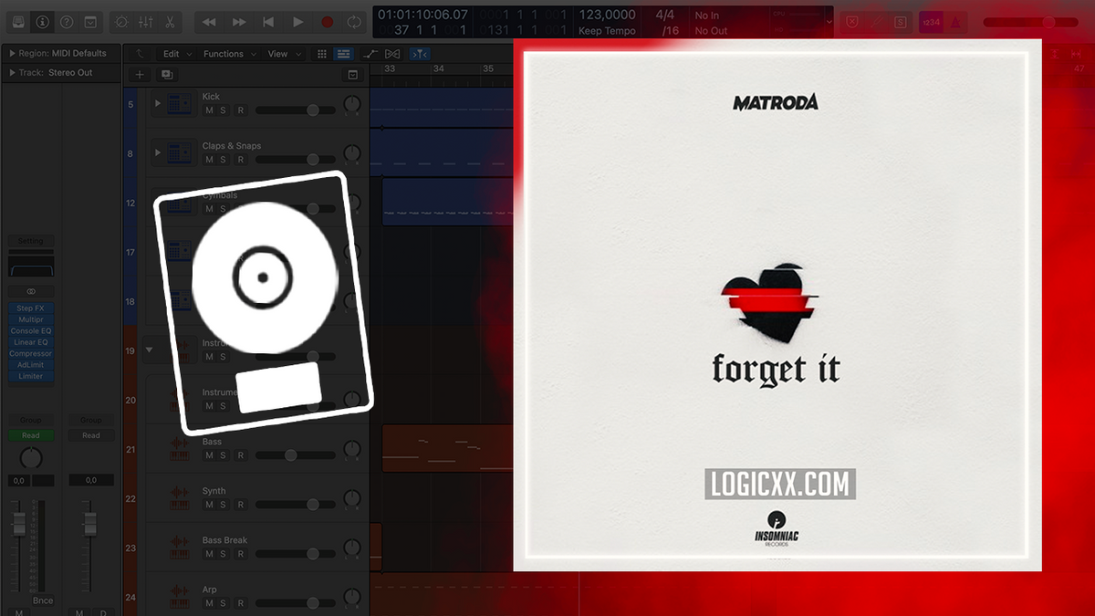 Matroda - Forget It Logic Pro Remake (Bass House) – logicxx
