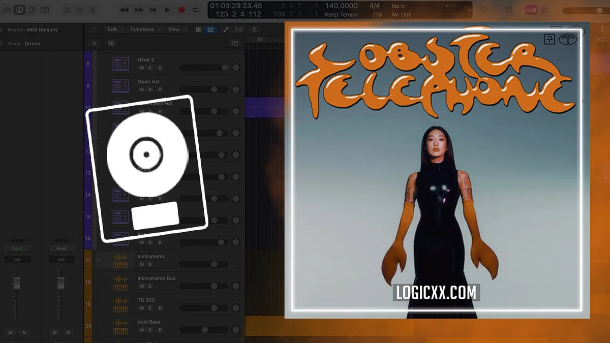 Peggy Gou - Lobster Telephone Logic Pro Remake (Dance) – logicxx