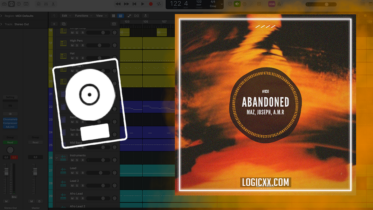 Maz, JOSEPH (CH), A.M.R (DE) - Abandoned Logic Pro Remake (Afro House ...