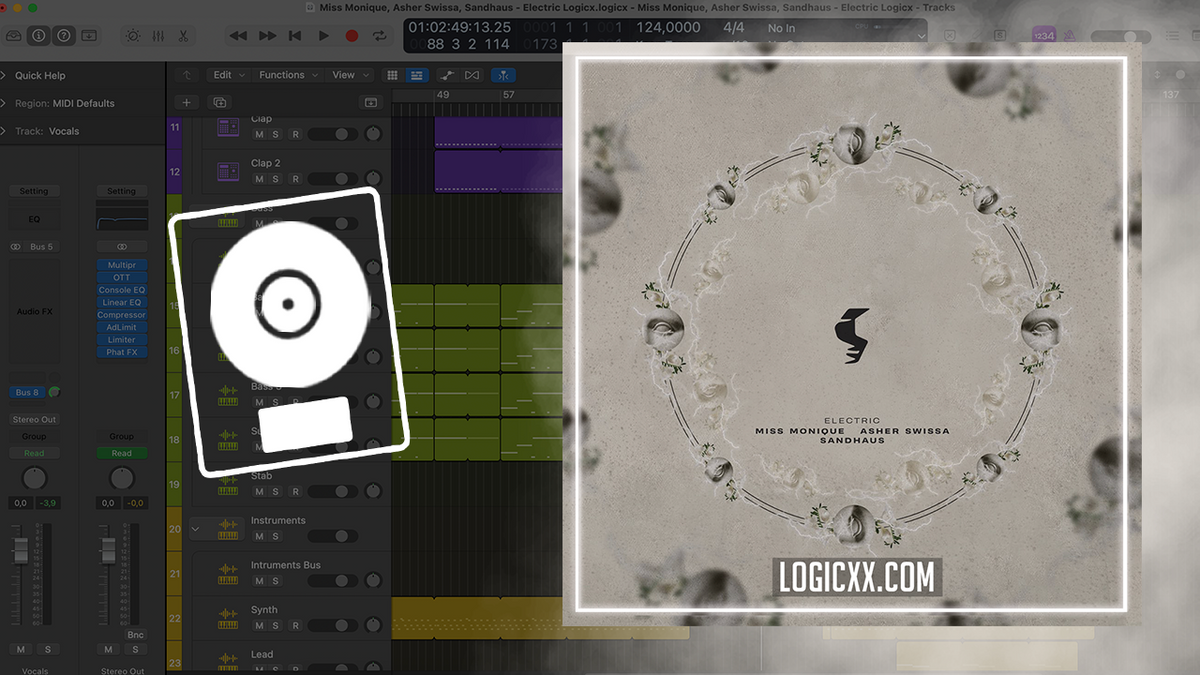 Miss Monique, Asher Swissa & Sandhaus -Electric Logic Pro Remake (Tech ...