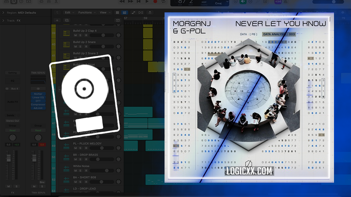 MorganJ & G-Pol - Never Let You Know Logic Pro Remake (Mainstage) – logicxx