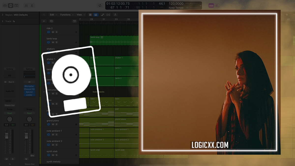 Nadia Ali - The Edge Logic Pro Remake (Electronic) – logicxx