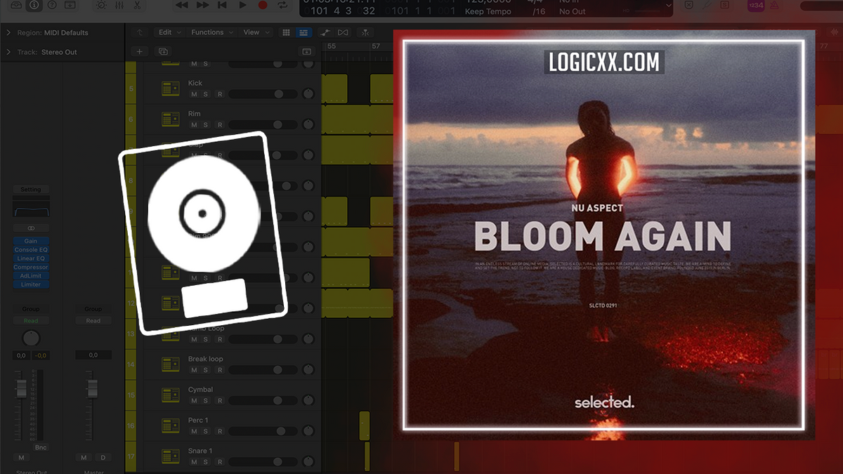 Nu Aspect - Bloom Again Logic Pro Remake (Deep House) – logicxx