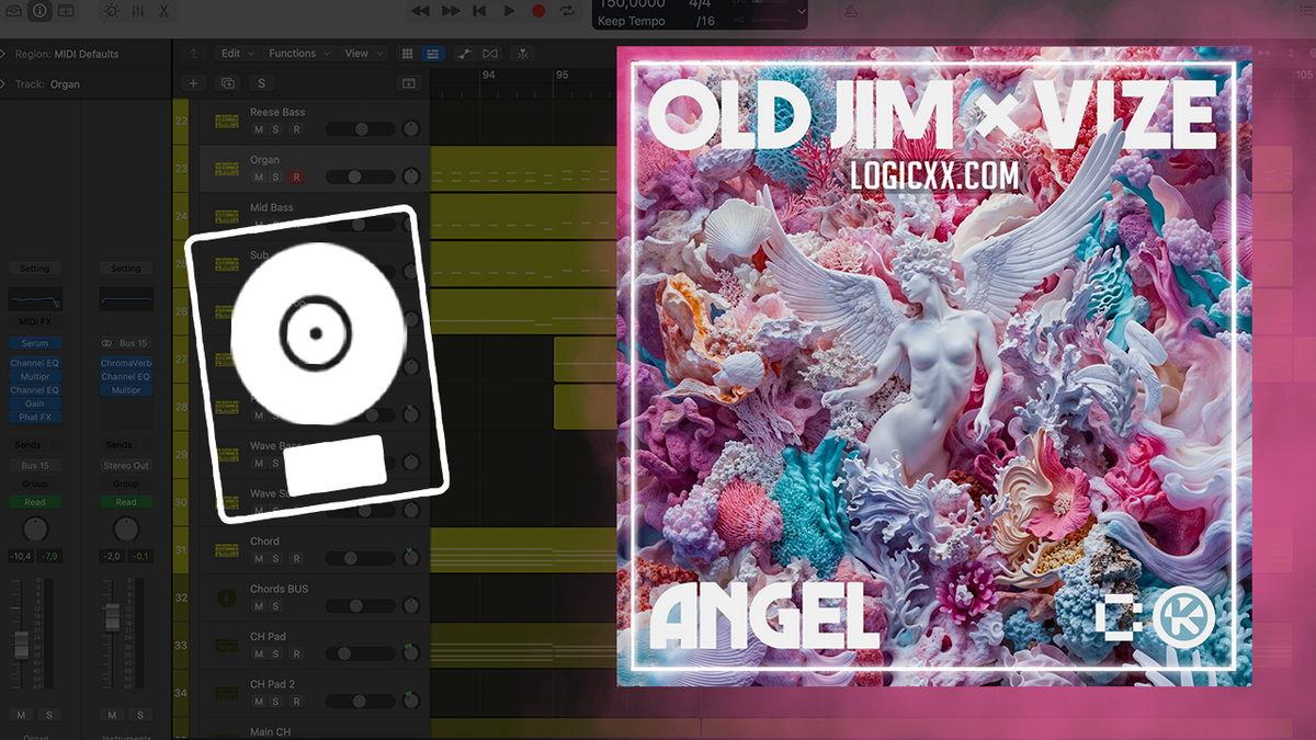 Old Jim x VIZE - Angel Logic Pro Remake (Synthpop) – logicxx