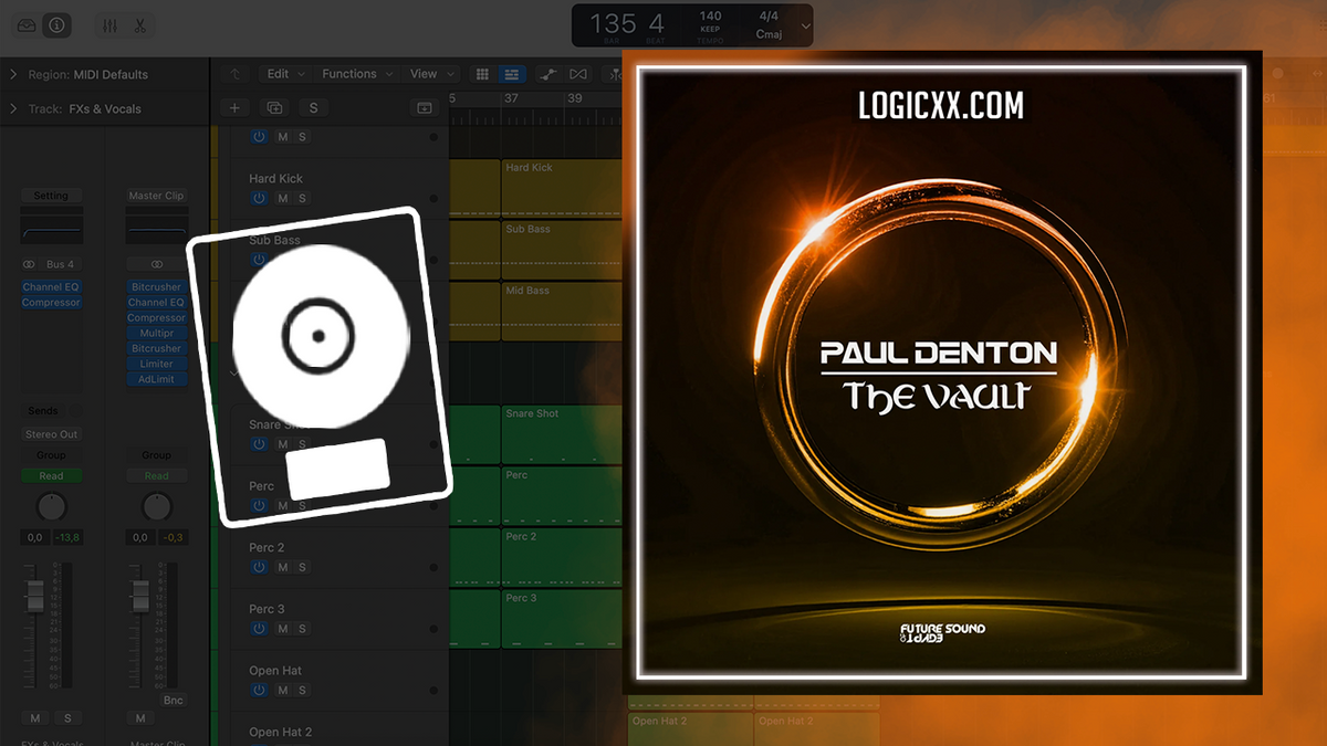 Paul Denton - The Vault Logic Pro Remake (Trance) – logicxx