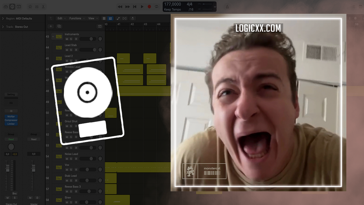 Quix Solesky Curry Goat Logic Pro Remake Drum Bass Logicxx