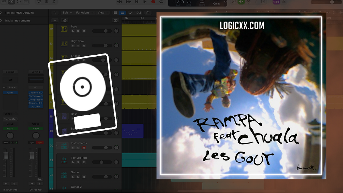 Rampa - Les Gout feat. Chuala Logic Pro Remake (Afro House) – logicxx