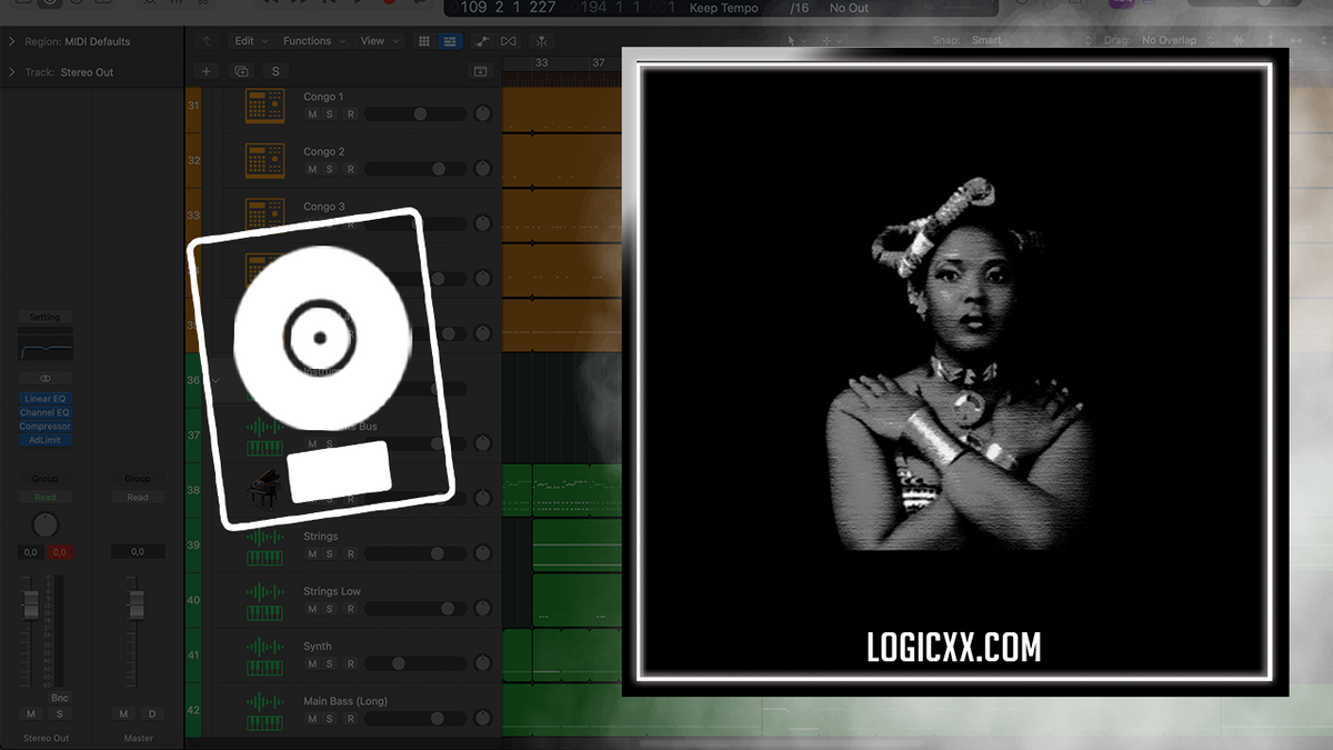 Sofiya Nzau - Mwaki (INKY X Remix) Logic Pro Remake (Afro House) – logicxx