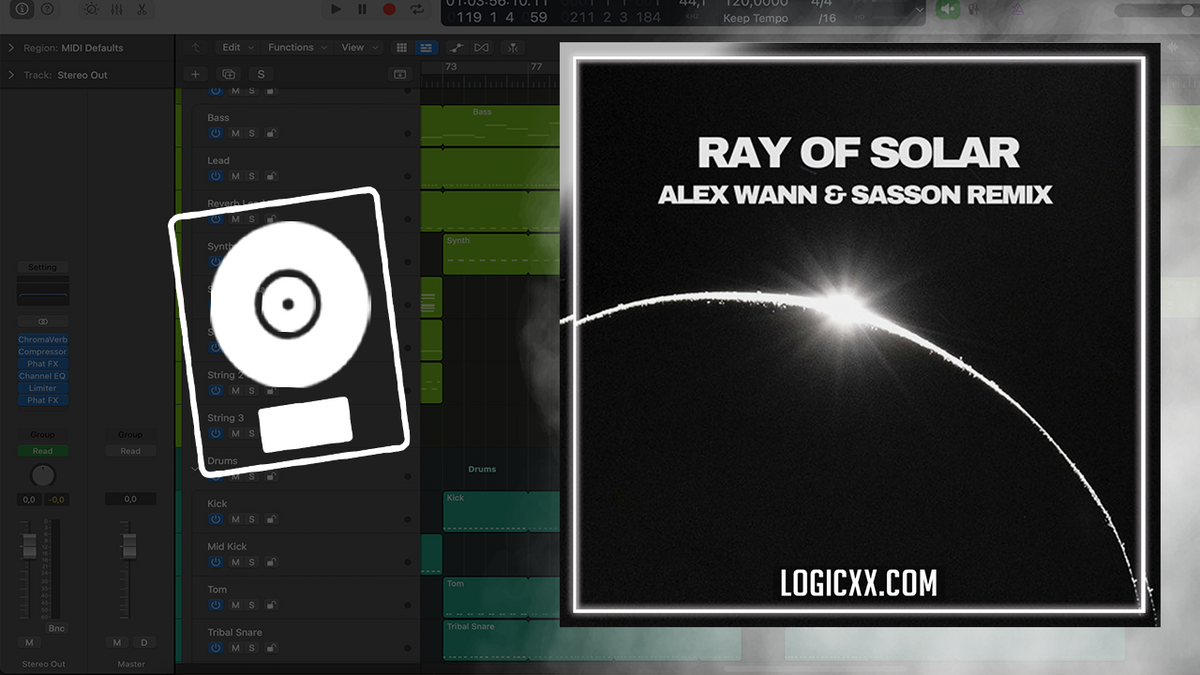 Swedish House Mafia - Ray Of Solar (Alex Wann & Sasson Remix) Logic Pr ...