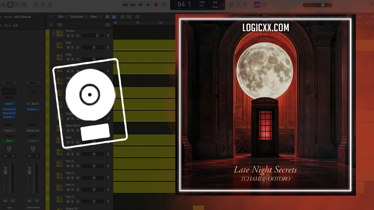 Tchami & OOTORO - Late Night Secrets Logic Pro Remake (Bass House ...