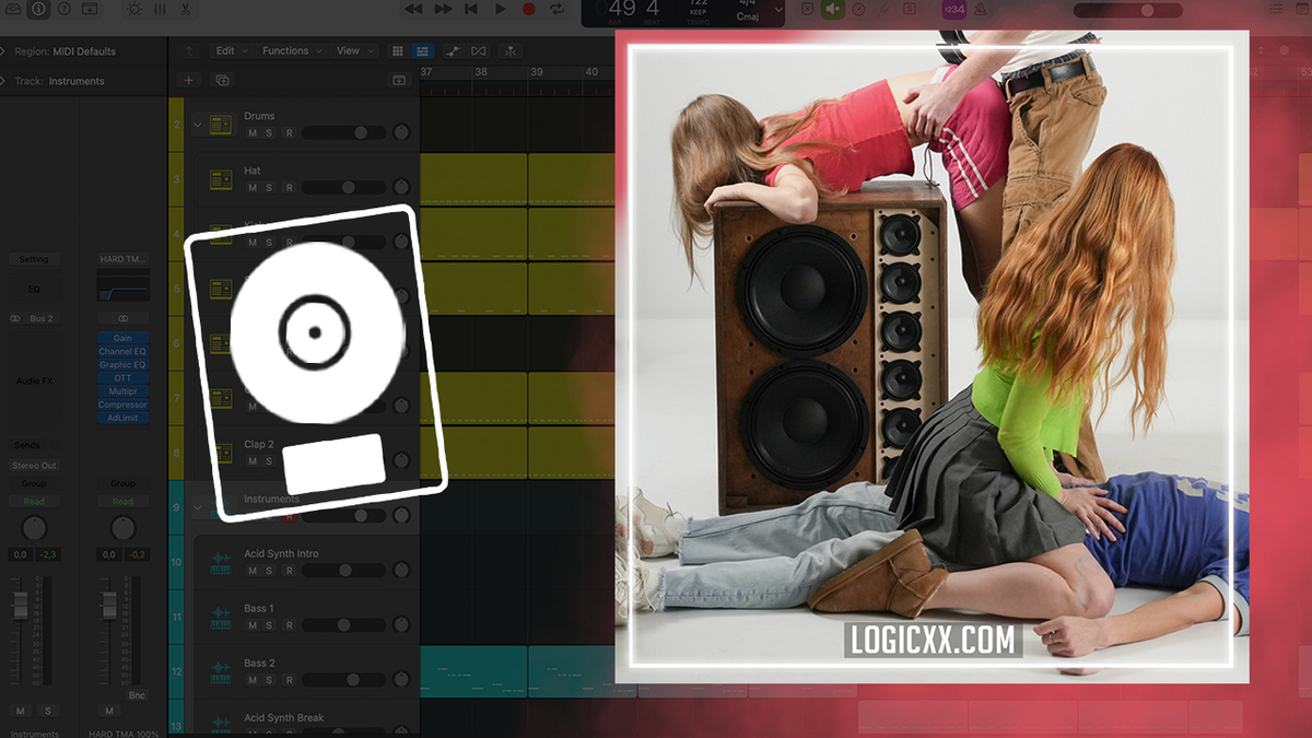 The Dare - Girls Logic Pro Remake (Hip-Hop) – logicxx