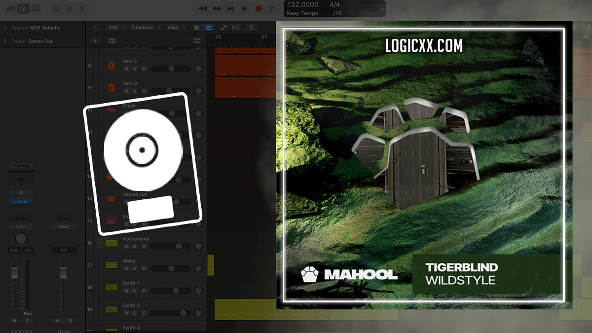 Tigerblind - Wildstyle Logic Pro Remake (House) – logicxx