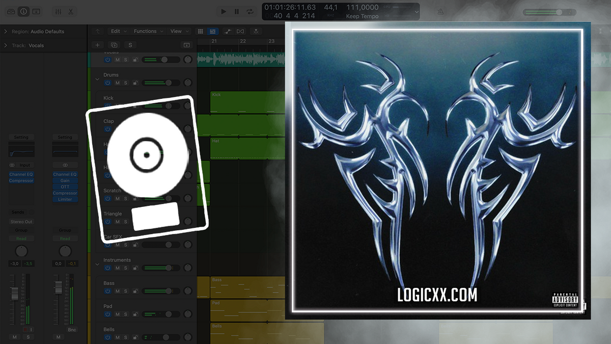 Tyga - Sensei Logic Pro Remake (Hip-Hop) – logicxx