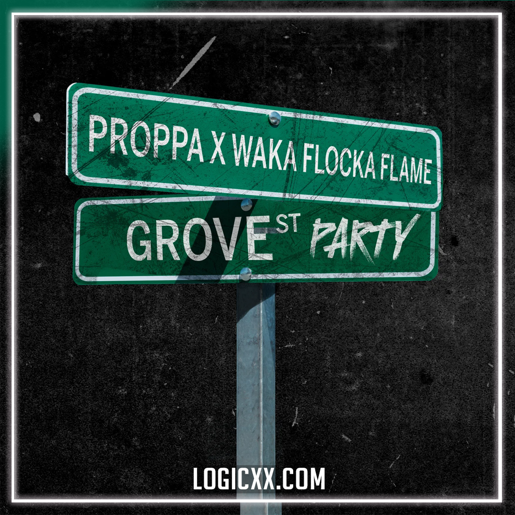 Waka Flocka Flame, Proppa - Groove St. Party Logic Pro Remake (Bass Ho ...