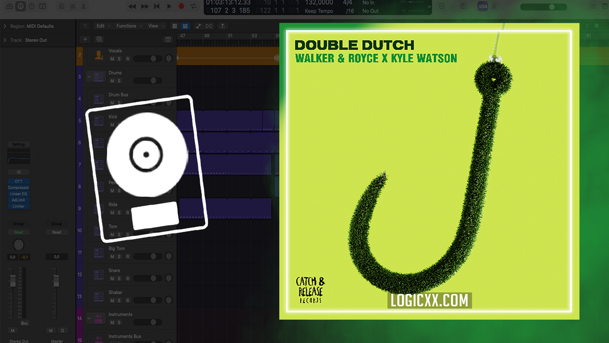 Walker & Royce, Kyle Watson - Double Dutch Logic Pro Remake (Tech Hous ...