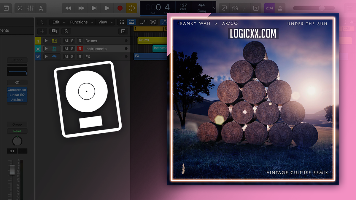Franky Wah x ARCO - Under The Sun (Vintage Culture Remix) Logic Pro Re ...