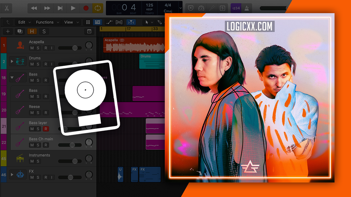 Gryffin - Alive (with Calle Lehmann) Logic Pro Remake (Dance) – logicxx