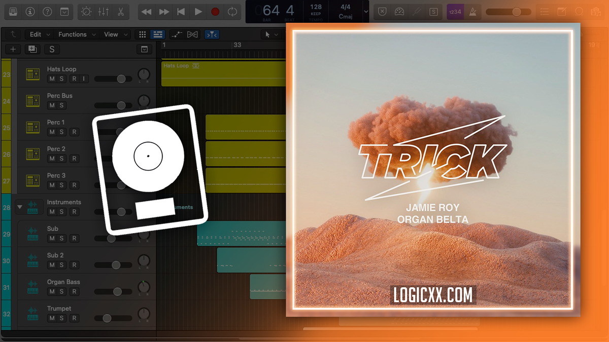 Jamie Roy - Organ Belta Logic Pro Remake (House) – logicxx