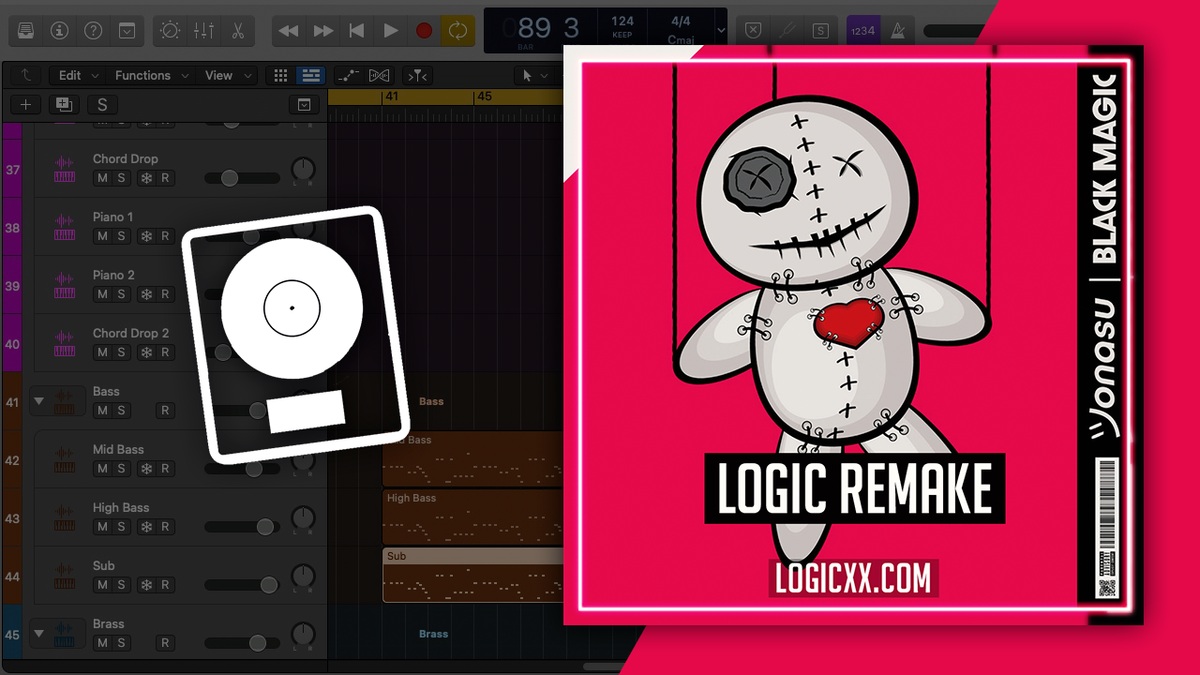 Jonasu - Black Magic Logic Pro Remake (Dance) – logicxx