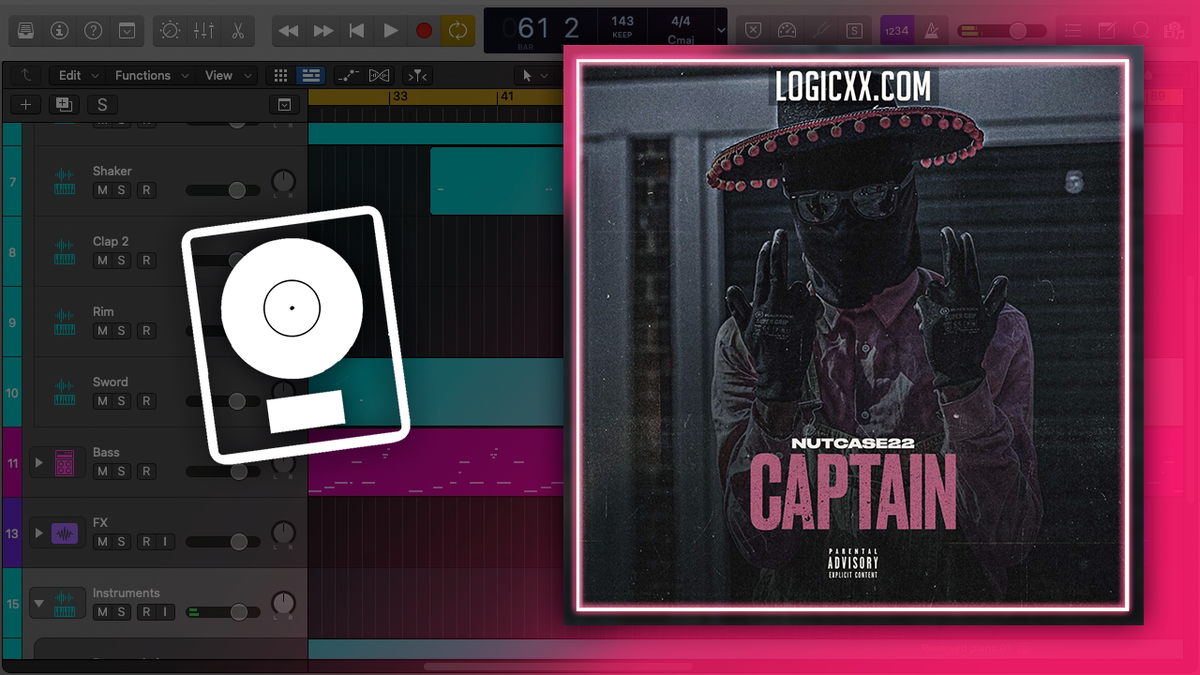 Nutcase22 - Captain Logic Pro Remake (Hip-Hop) – logicxx